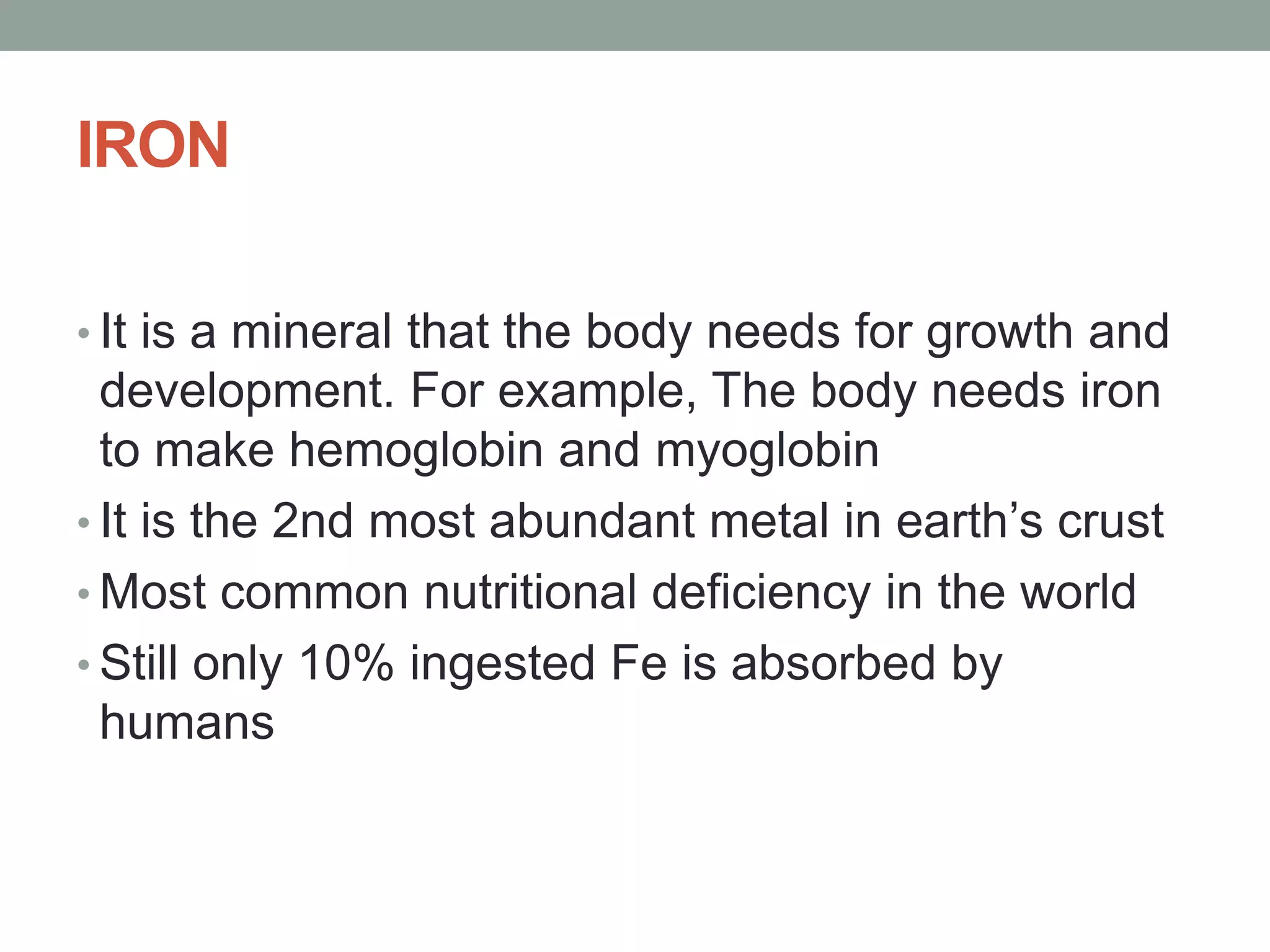 Iron Deficiency Anaemia.pptx | Blood Disorders | Diseases and Conditions