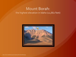 Idaho geography -_natural_landforms | PPTX