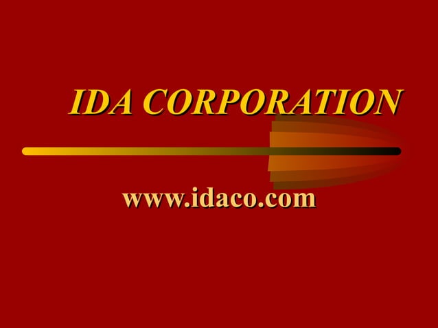 IDA Overview | PPS | Computing | Technology & Computing