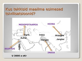 Muistsed Tsivilisatsioonid | PPT