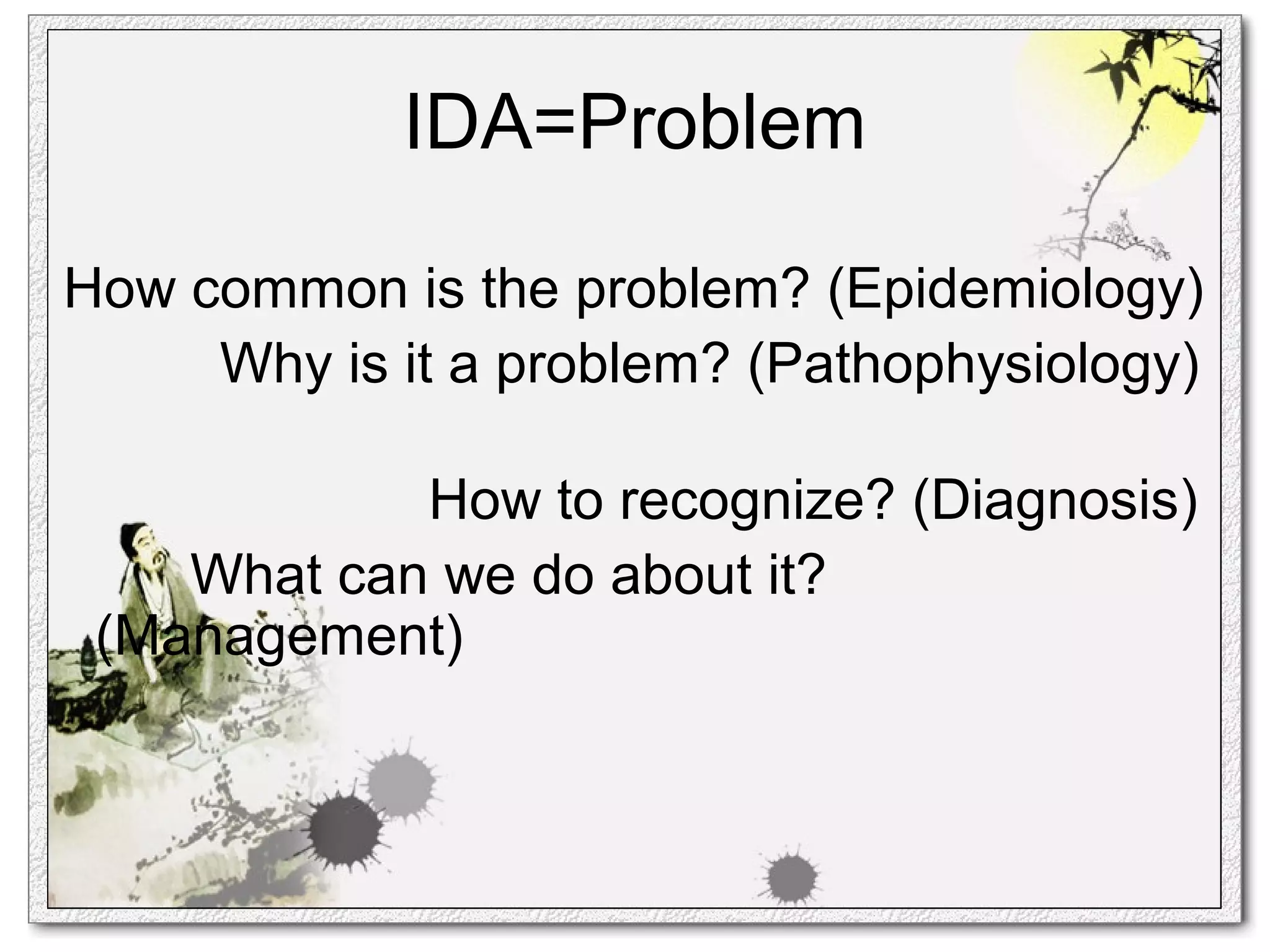 Iron Deficiency Anaemia | PPT