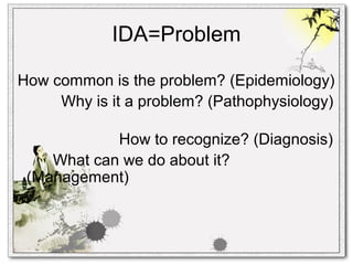 Iron Deficiency Anaemia | PPT