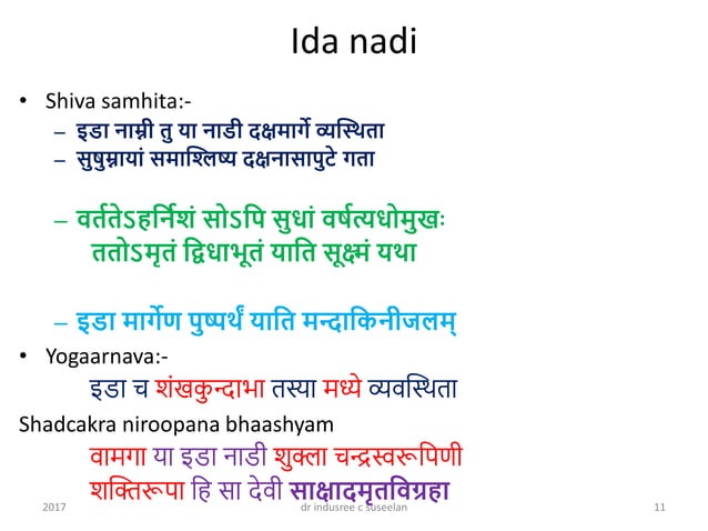 Ida pingala sushumna nadi | PDF