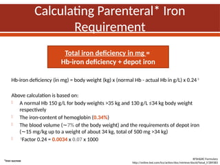 IRON DEFICIENCY ANEMIA IN A PATIENT A CASE | PPTX