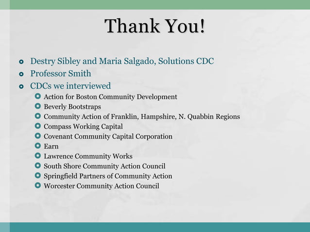 IDA Project Presentation 2010 | PPTX | Financial Assistance | Personal ...