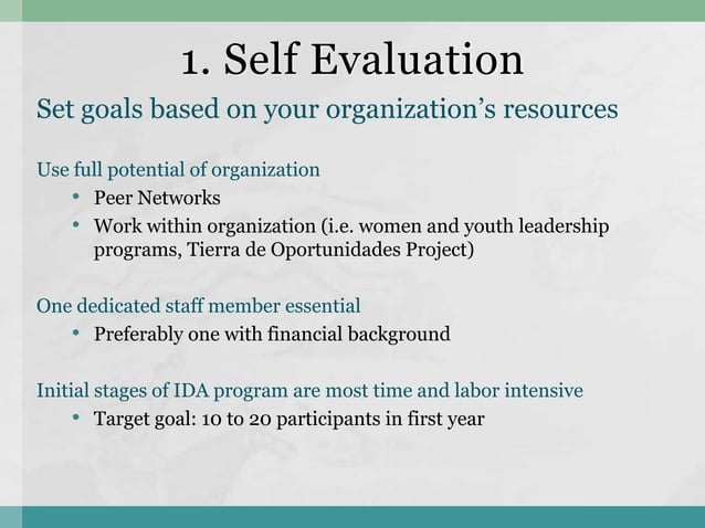 IDA Project Presentation 2010 | PPTX | Financial Assistance | Personal ...