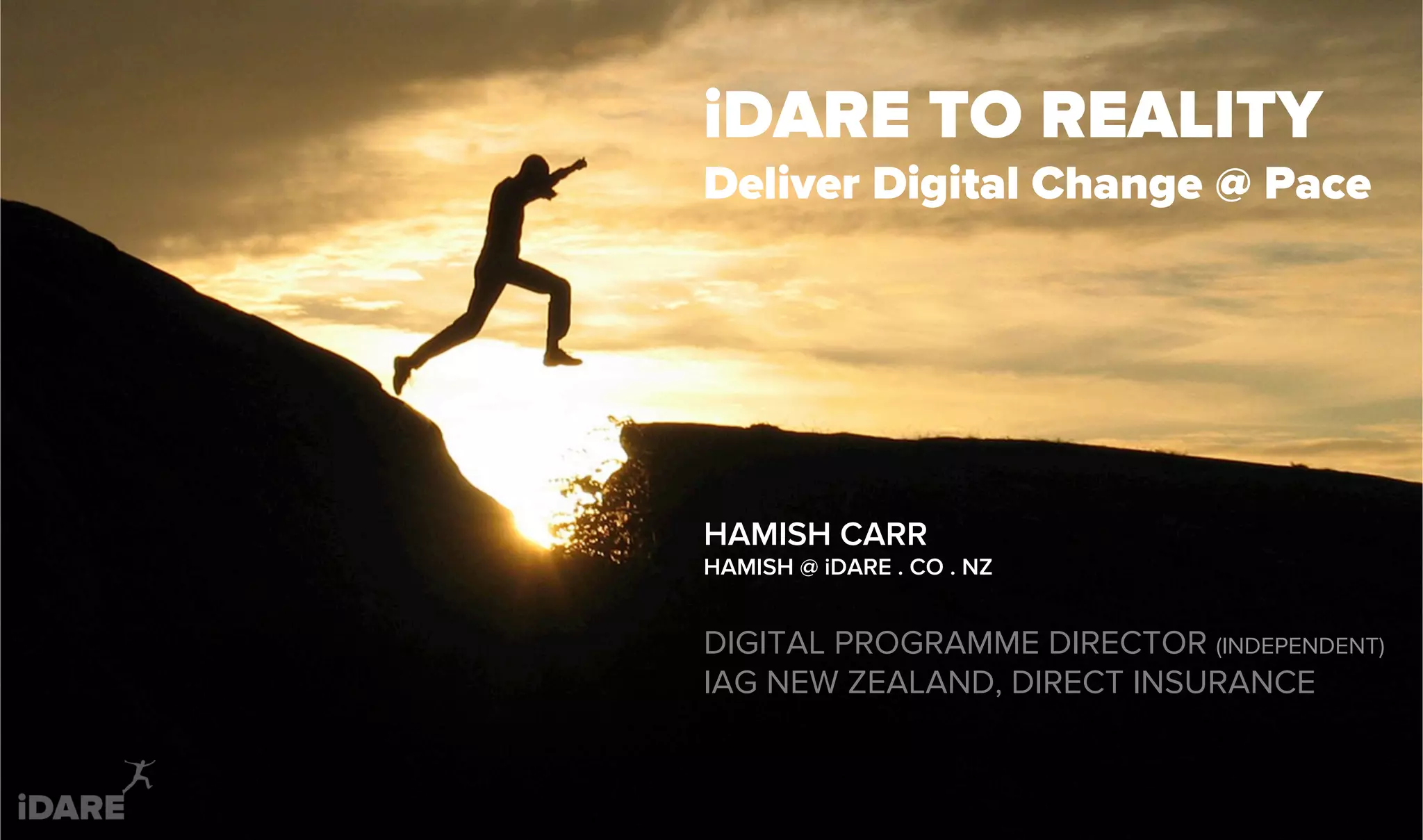 Deliver Digital Transformation @ Pace | PPT