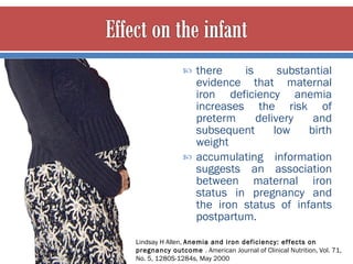 Iron deficiency anemia | PPT