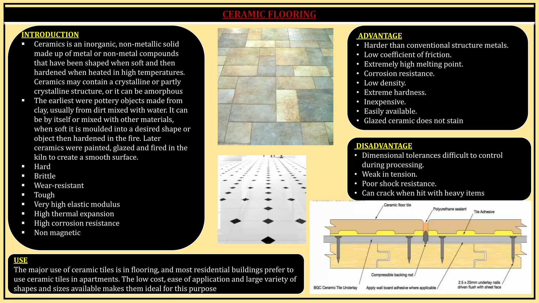 TYPES OF FLOORING MATERIALS | PPTX