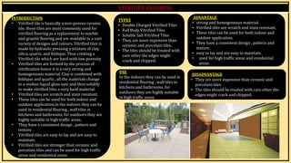 TYPES OF FLOORING MATERIALS | PPTX