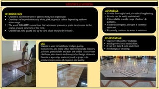 TYPES OF FLOORING MATERIALS | PPTX