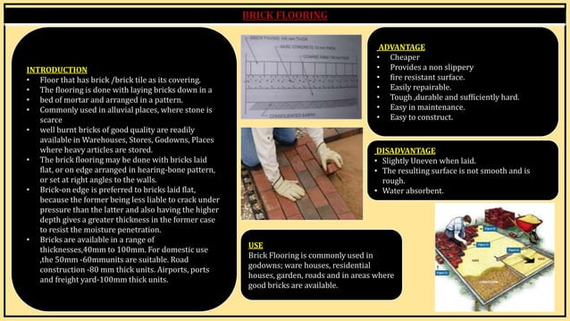 TYPES OF FLOORING MATERIALS | PPTX | Home Improvement | Home & Garden