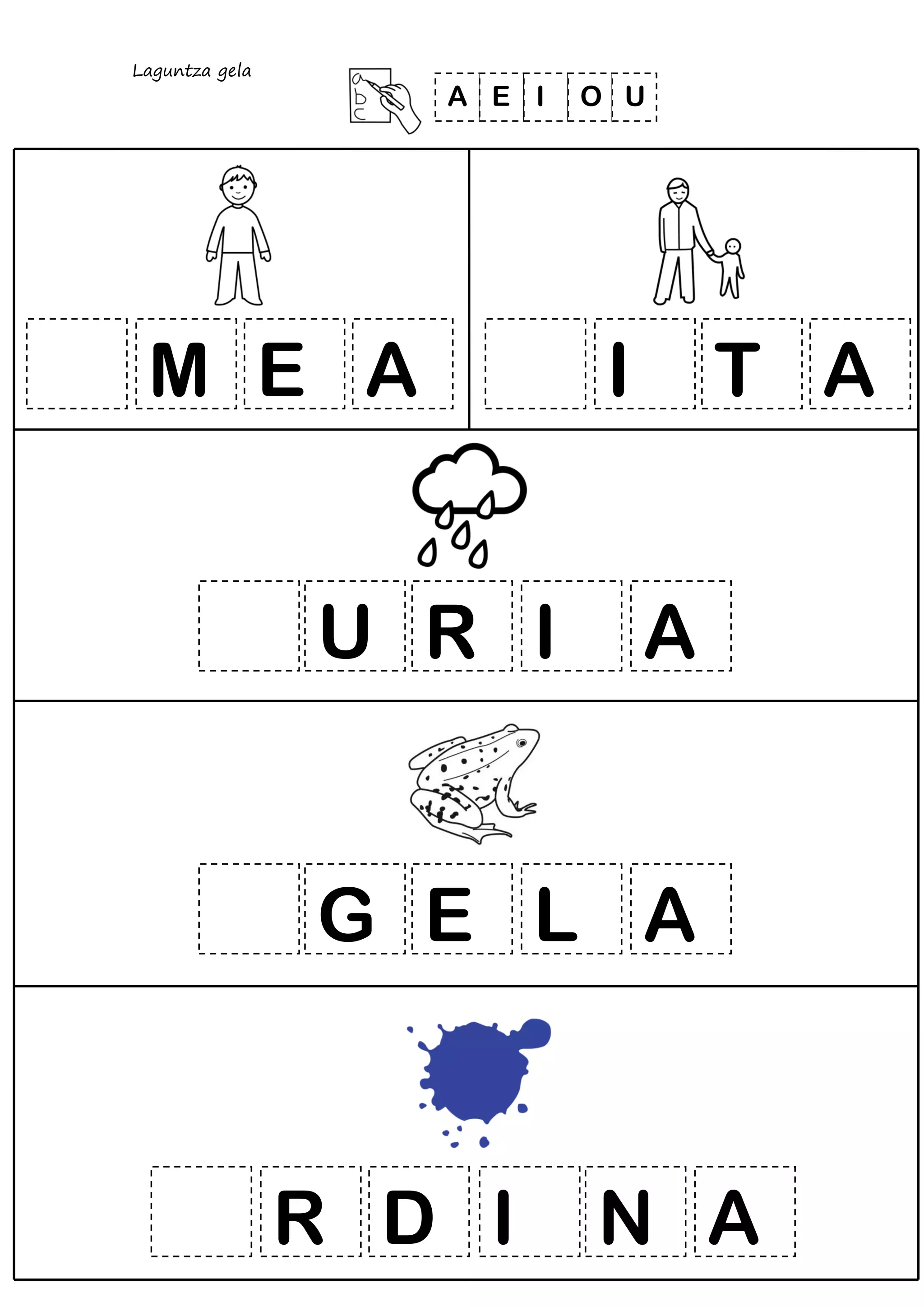 Idatzi hasieran bokalak larria | PDF