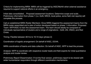 I day 2- a mira presentation to nat workshop-ocha | PPT