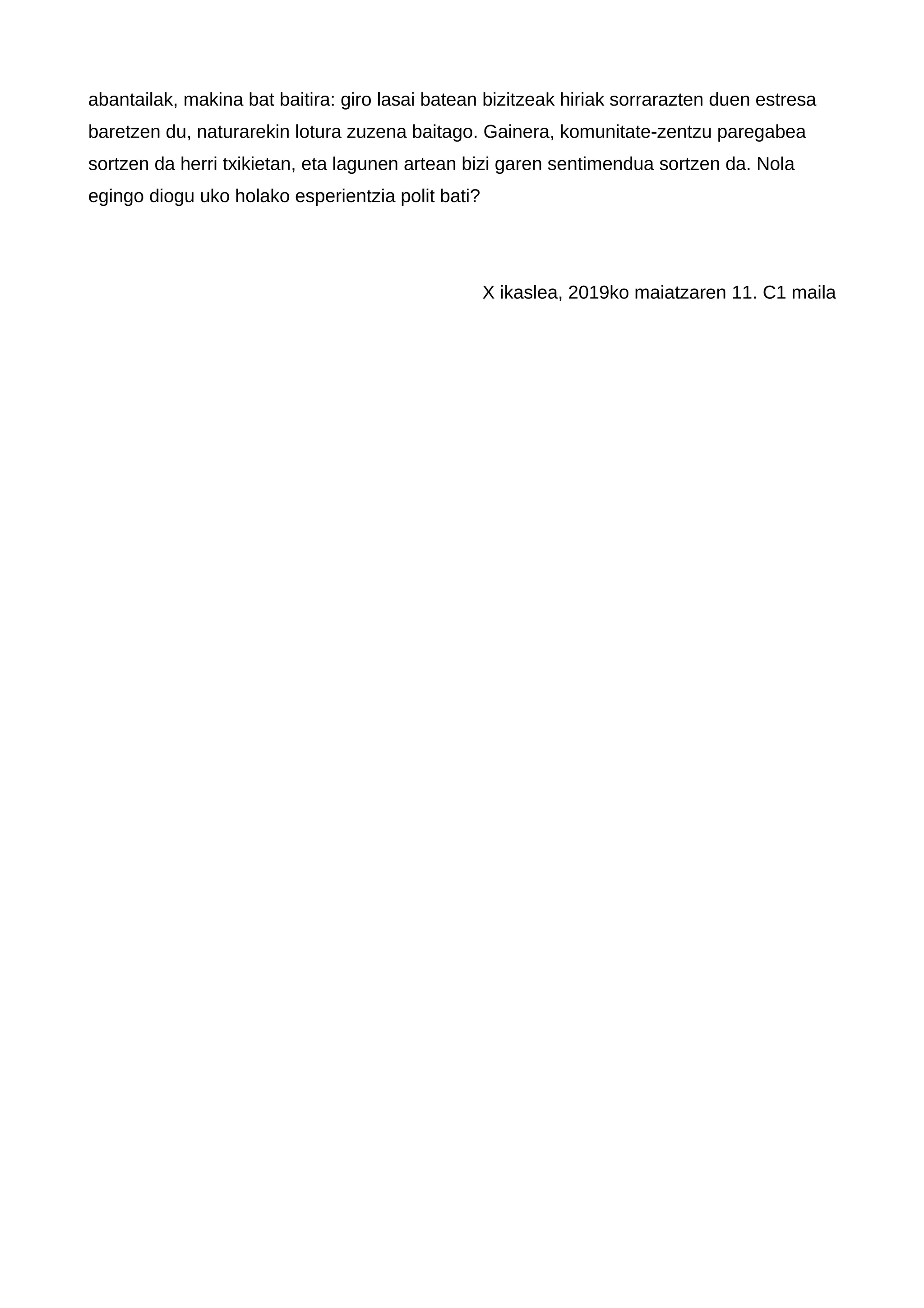 Idazlanak eredugarriak c1 | PDF