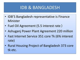 Islamic Development Bank(IDB) | PPTX