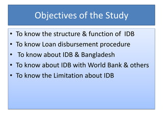 Idb | PPT