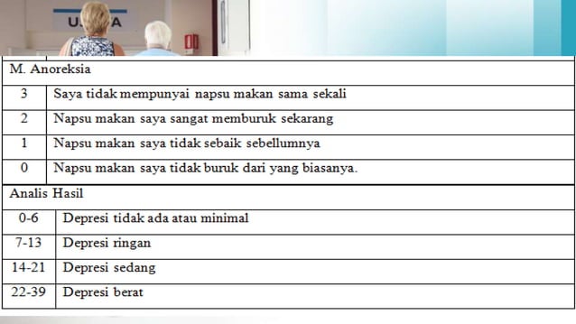 prosedur pengkajian pada lansia terdiri dari bartel indeks dan IDB | PPTX