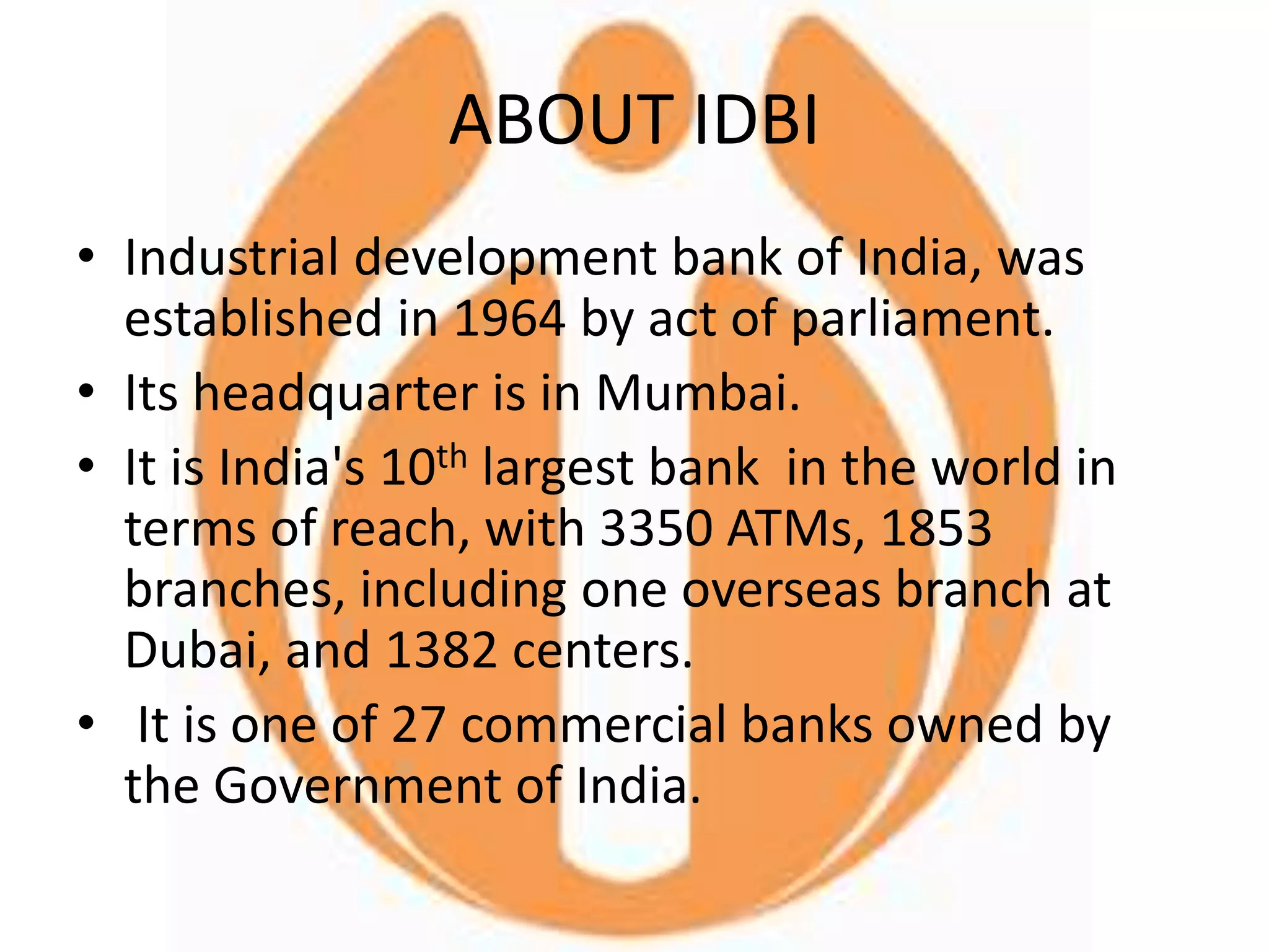 Idbi bank | PPTX