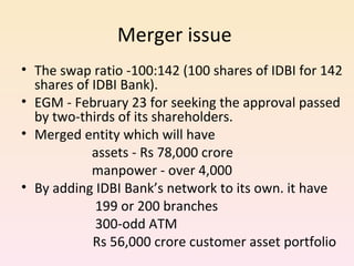 Idbi, then and now | PPT