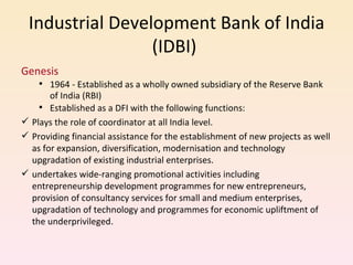 Idbi, then and now | PPT