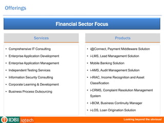 IDBI Intech Limited | PDF