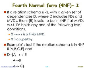 Introduction to database-Normalisation | PDF