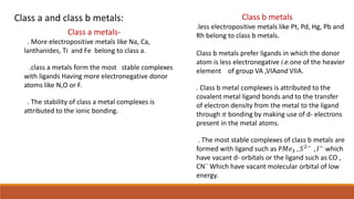 Factors affecting stability of metal complexes | PPTX