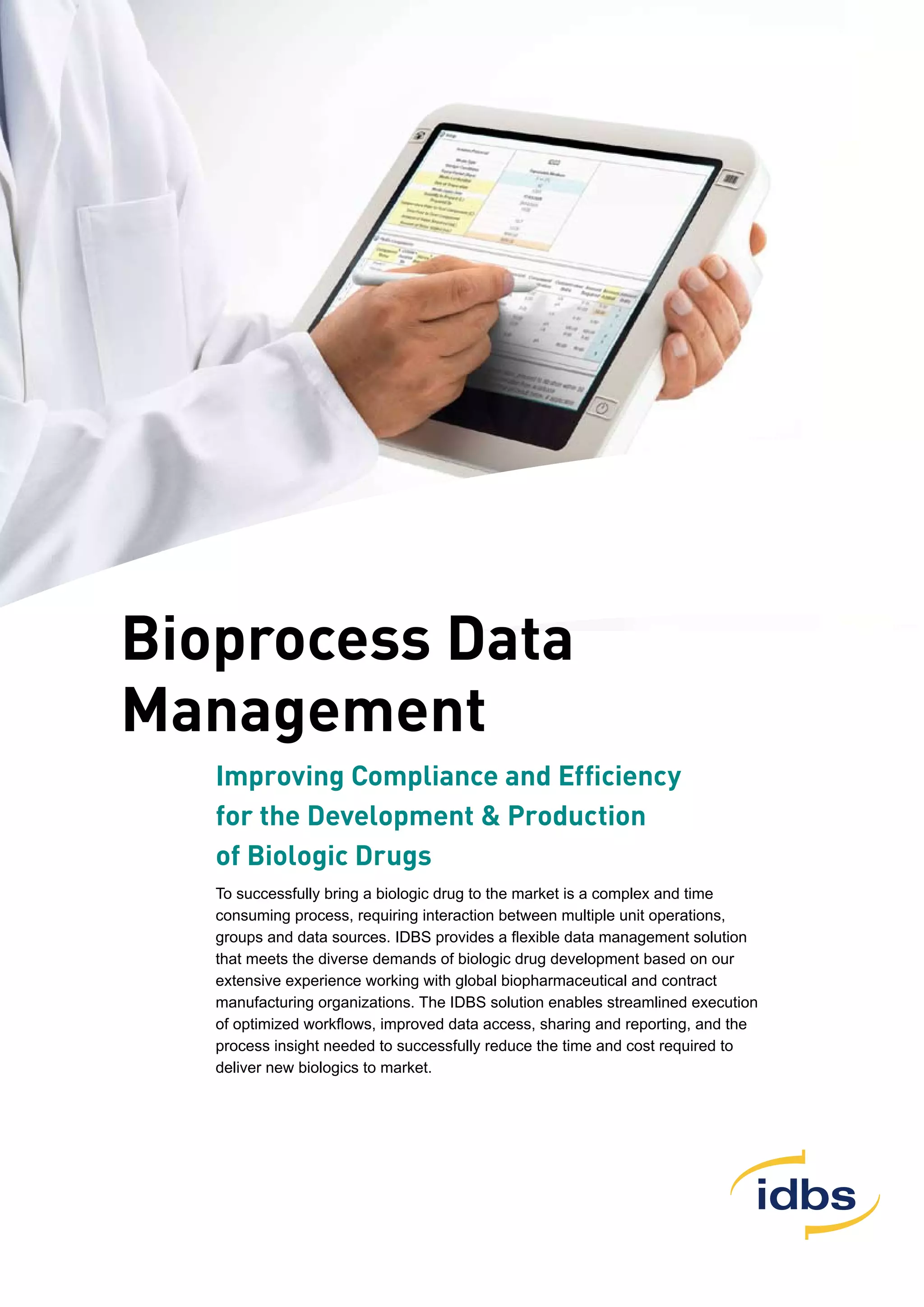 Idbs Bioprocess Execution System | PDF