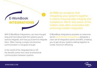 IDBS E-WorkBook Cloud Platform | PDF