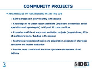 IDB - Financing Opportunities for Water and Sanitation in the Caribbean ...