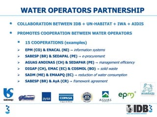 IDB - Financing Opportunities for Water and Sanitation in the Caribbean ...