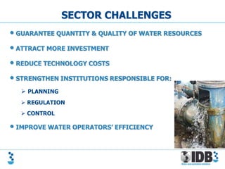 IDB - Financing Opportunities for Water and Sanitation in the Caribbean ...