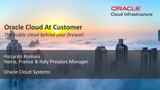 IDC datacenter of the future : Oracle point of view | PPT