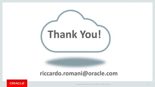 IDC datacenter of the future : Oracle point of view | PPT