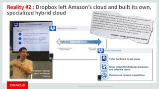 IDC datacenter of the future : Oracle point of view | PPT