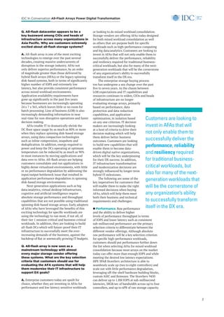All-Flash Arrays Power Digital Transformation | PDF