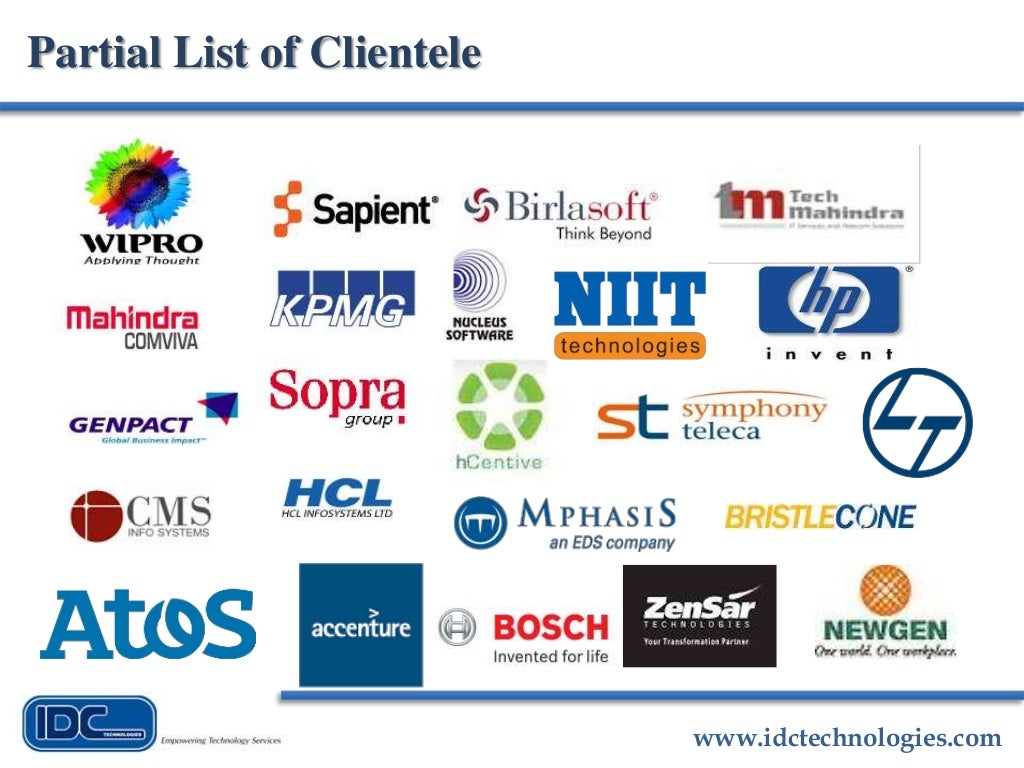 Idc Technologies Solutions India P Ltd