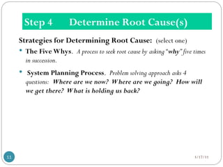 Improvement of Student Performance Using Root Cause Analysis | PPT
