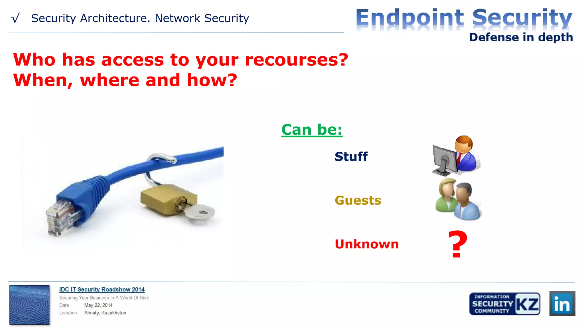 IDC Security 2014, Endpoint Security in Depth | PPT