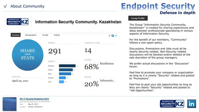 IDC Security 2014, Endpoint Security in Depth | PPT