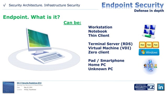 IDC Security 2014, Endpoint Security in Depth | PPT