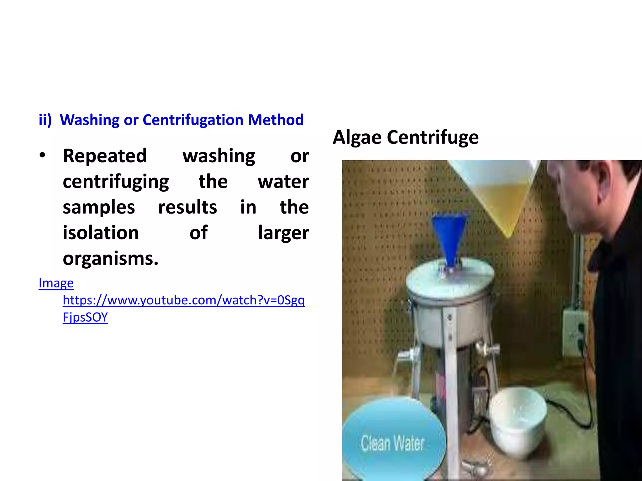 Algal Culture : Scope and Methods SMG | PPTX