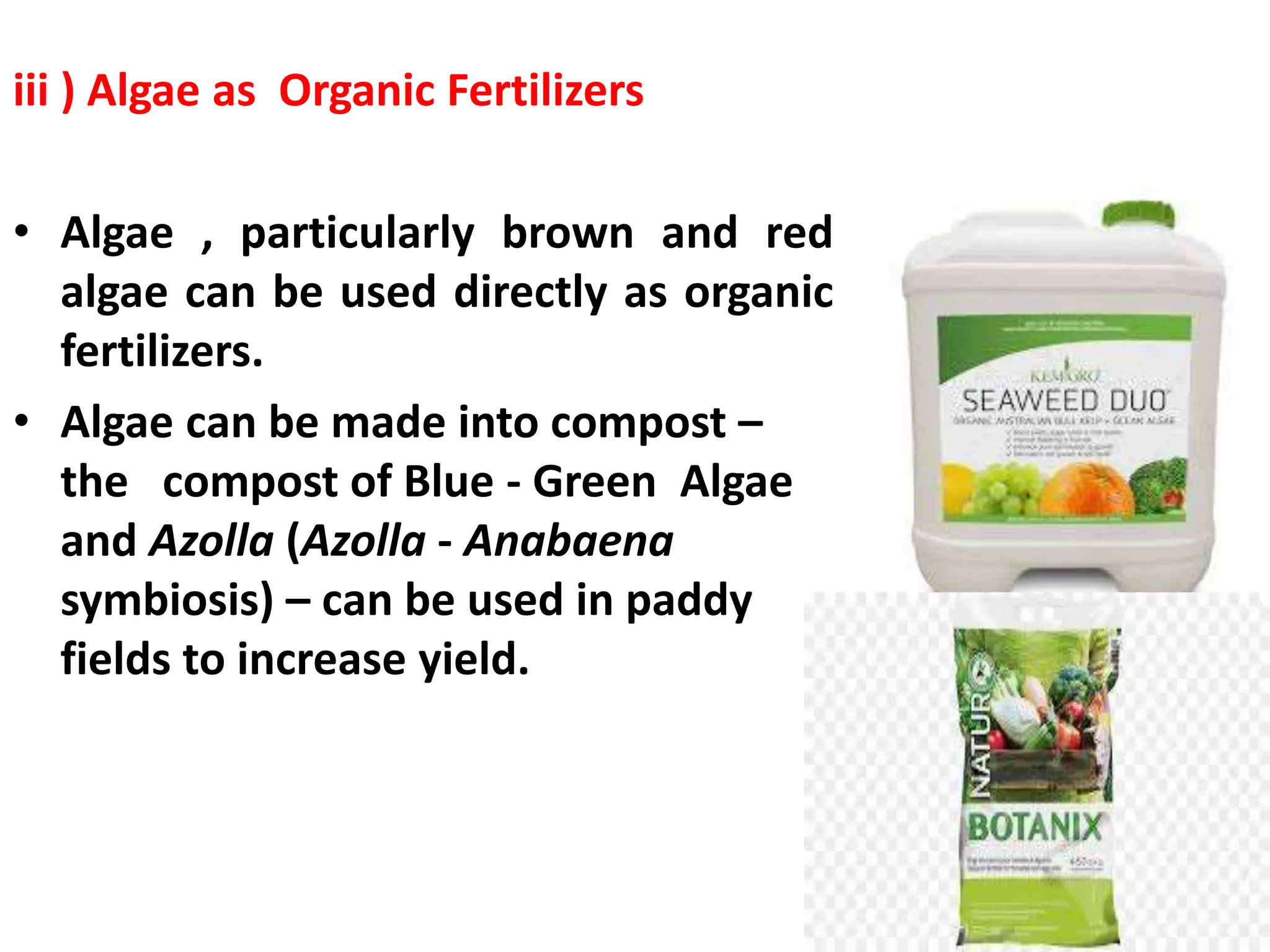 Algal Culture : Scope and Methods SMG | PPTX