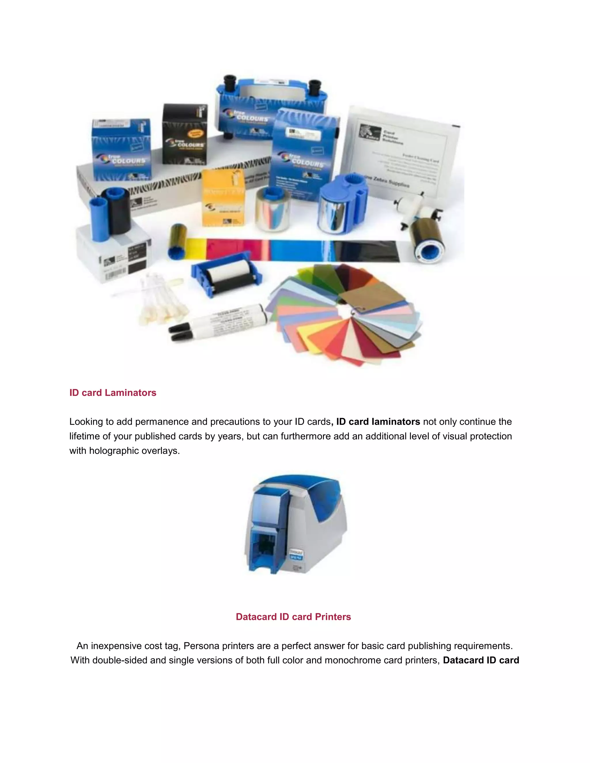 Id card printer | DOCX