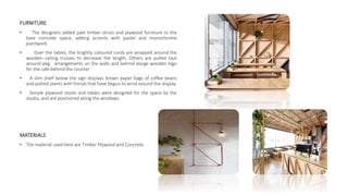 Case Study for Cafe Interior design Done by Architectural students | PDF