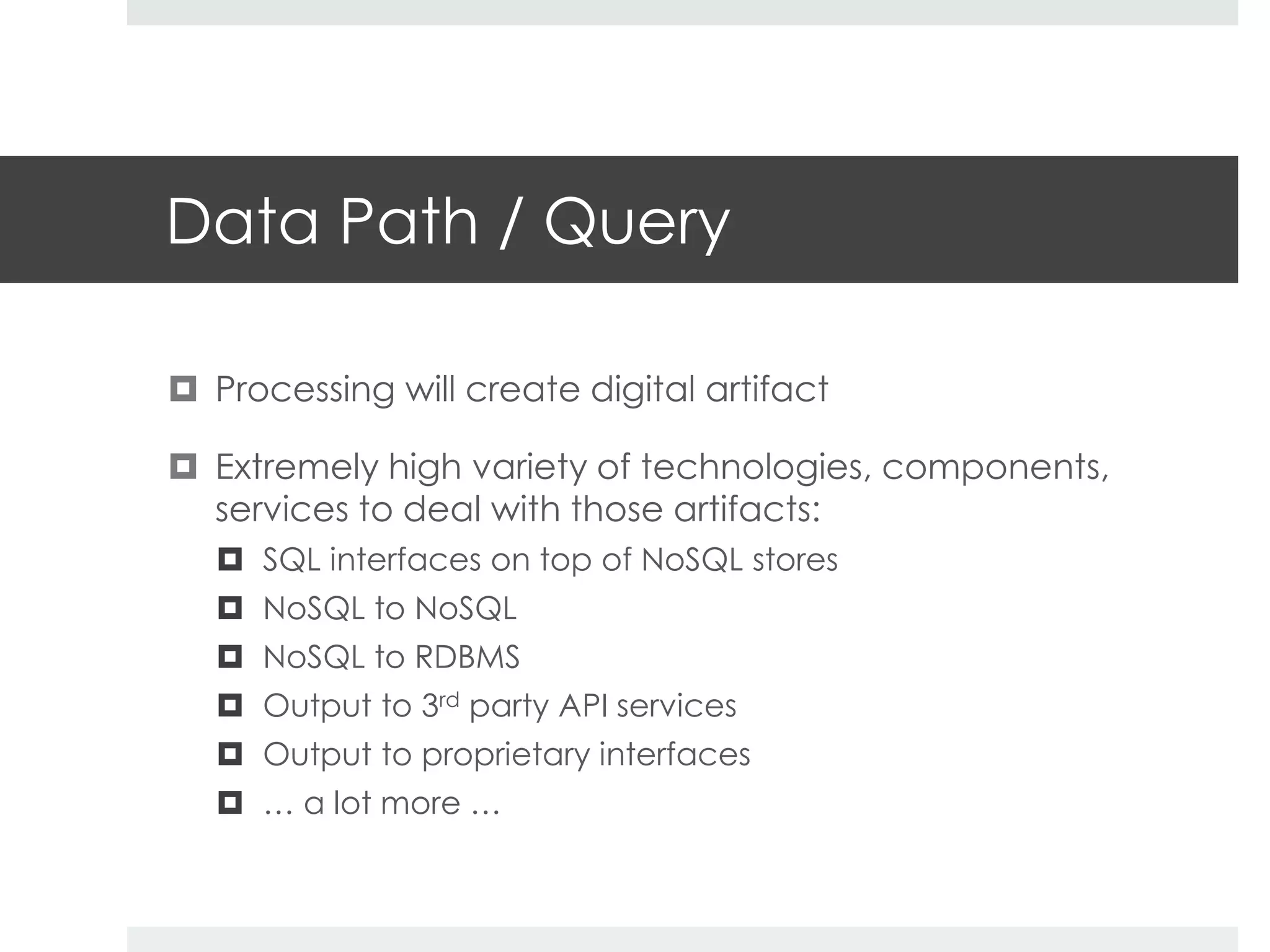 Big Data Ecosystem | PPTX