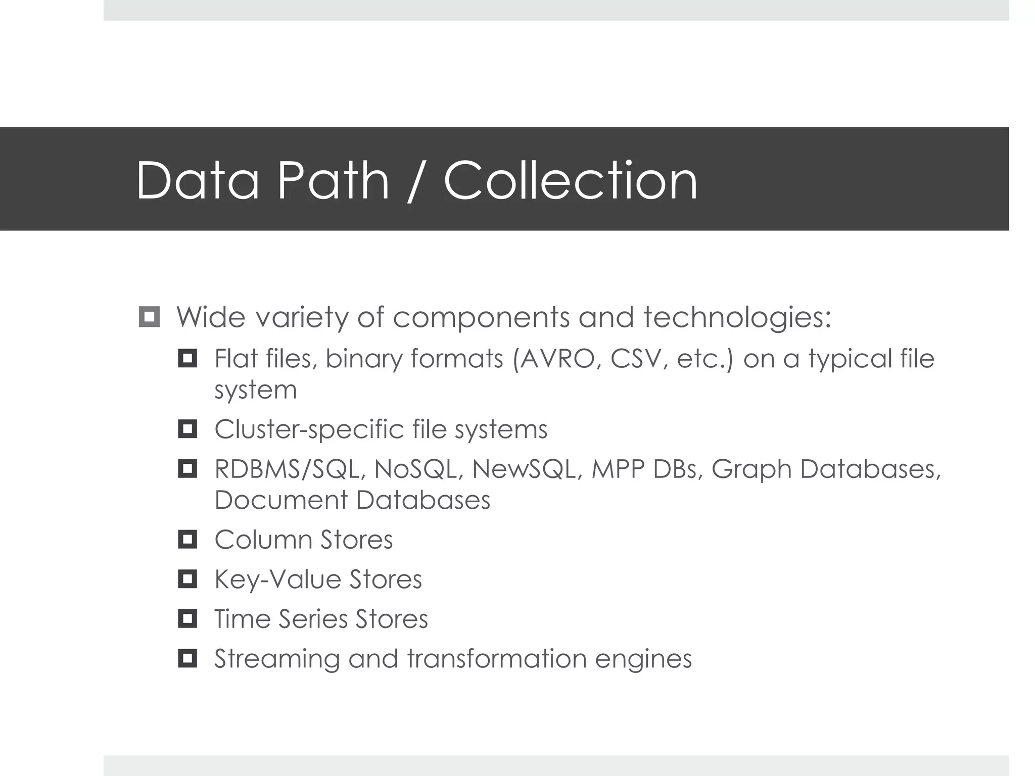 Big Data Ecosystem | PPTX