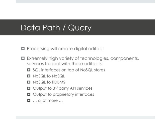 Big Data Ecosystem | PPTX