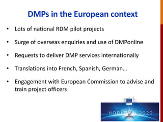 IDCC Presentation on the Future of Data Management Planning, Feb 2016 | PPT